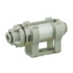 ZFC74-B - Inliine filter 6mm 120 l/min + beugel | Pneumatiek.nl
